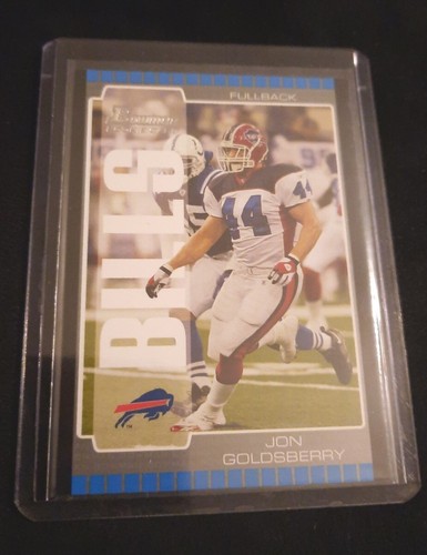 2005 Bowman Football Card #240 Jon Goldsberry Rookie Buffalo Bills ...
