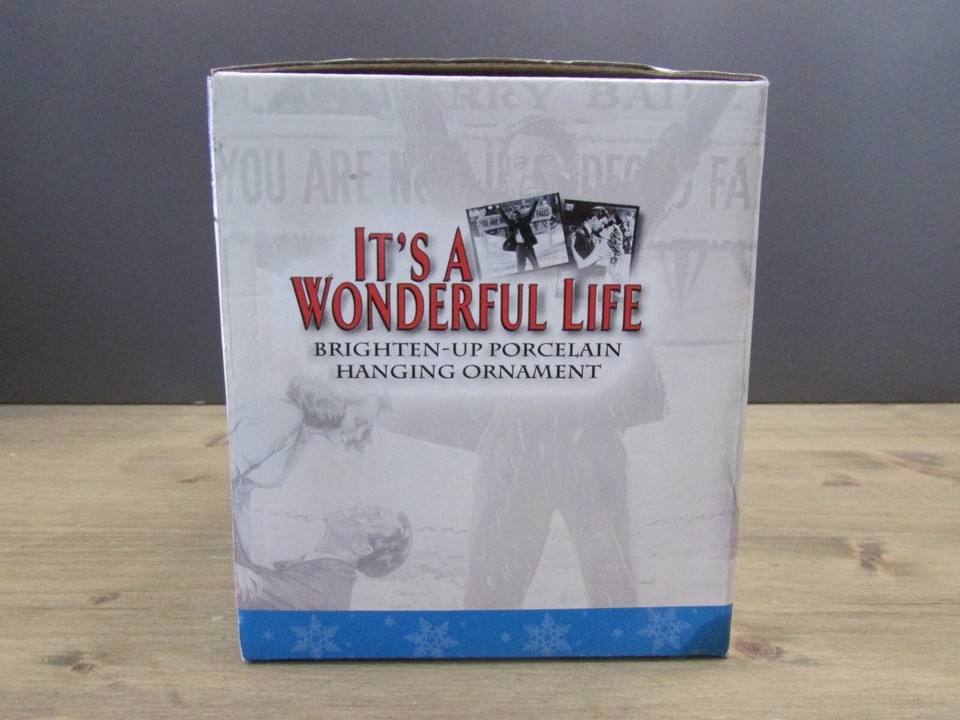 It’s A Wonderful Life Gower Drugs Enesco Brighten Up Porcelain Ornament ...