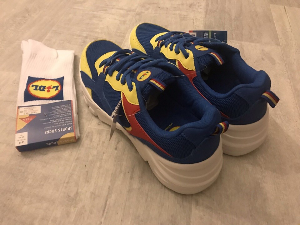 LIDL SNEAKERS TRAINERS LIMITED EDITION 2021 ~ UK 5/Eur38 (1 x PAIR OF ...