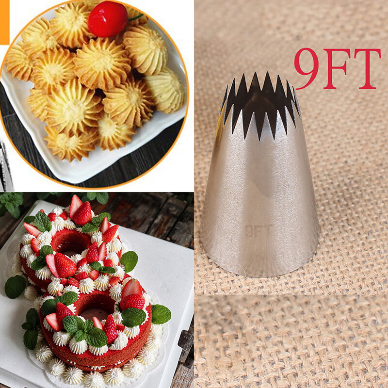 Pastry Tips Ice Cream Tool Icing Piping Nozzles Baking Mold Cake ...