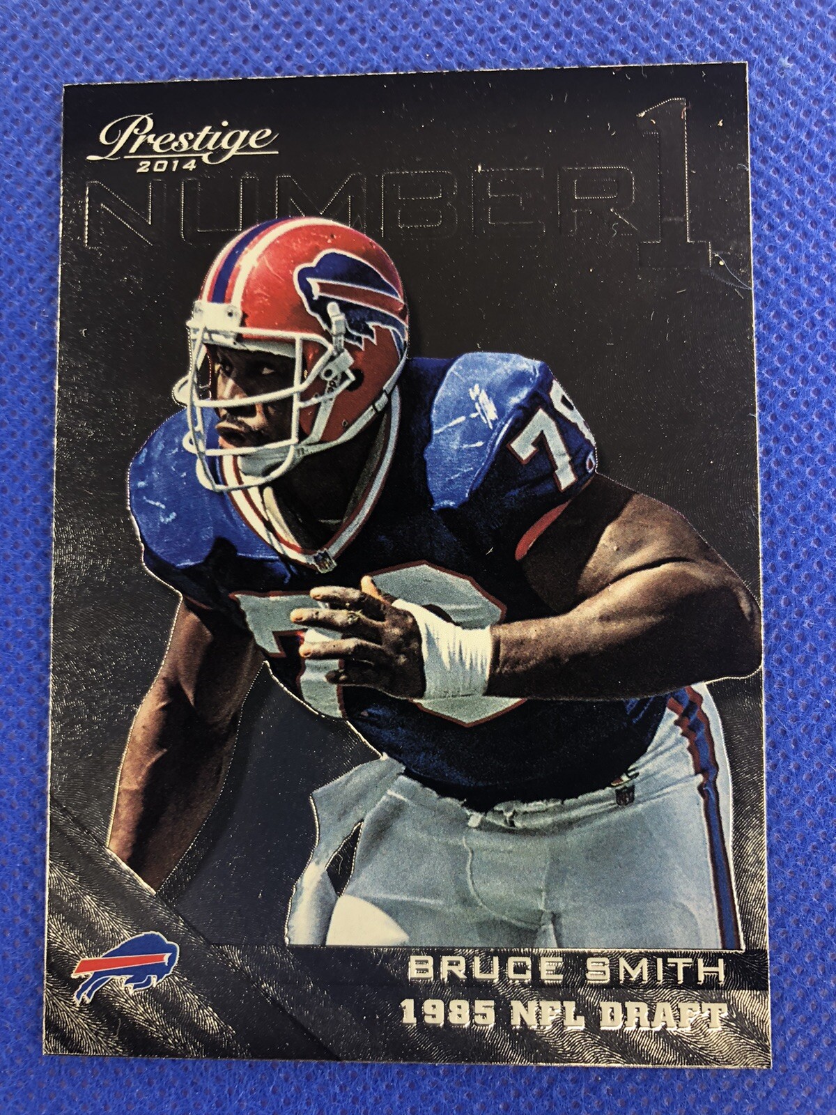 2014 #9 Bruce Smith Panini Prestige Football 1985 NFL Draft Number 1 | eBay