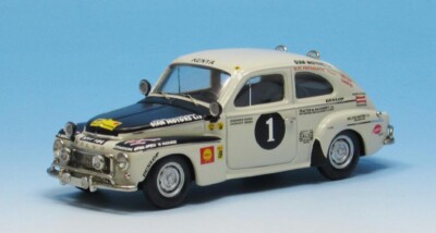 Volvo PV 544 winner East Africa Rally 1965 "J.+J.Sing" white-black 1/43 ...