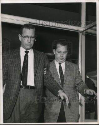 1959 Press Photo Joseph Selby Jr. and Joseph Selby Sr. in Houston ...