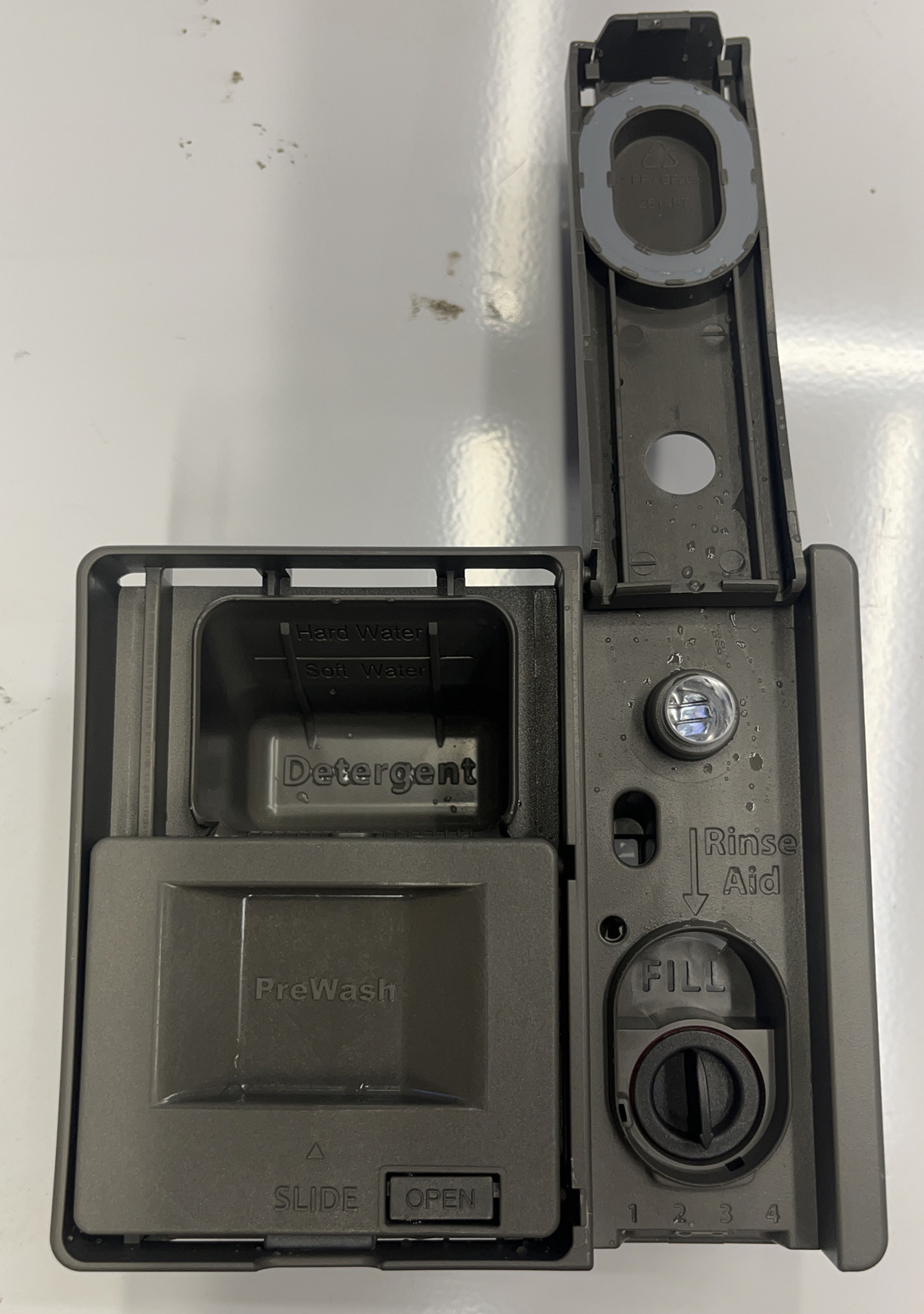 KitchenAid W10620296 Dishwasher Detergent Dispenser for Kdtm354dss4 for ...
