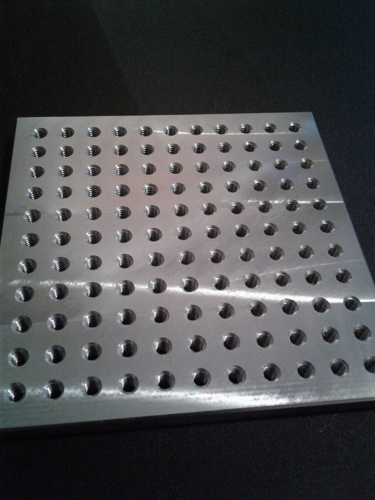 Sacrificial fixture plate or mini pallet - 6" x 6" aluminum | eBay