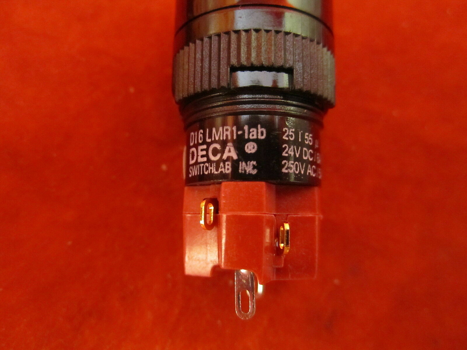 DECA 16mm Soldering Type Push Button Momentary Switches LED DC24V ...