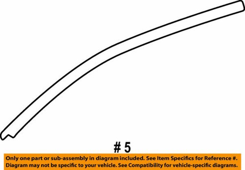 75922-60040 Toyota Tape, black out, no.1 lh 7592260040, New Genuine OEM ...