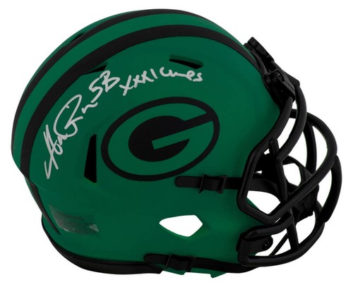 Andre Rison Signed Green Bay Packers RAVE Riddell Speed Mini Helmet w ...