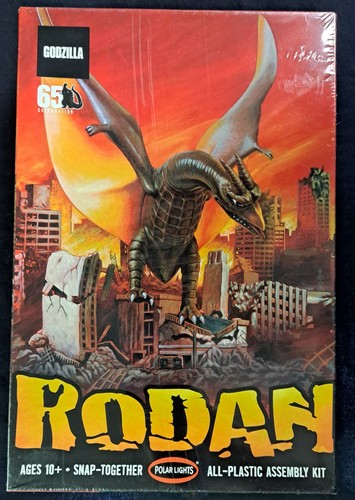 Polar Lights 963 1:800 Godzilla Movie Rodan Flying Dragon Plastic Model ...