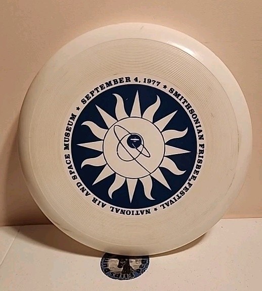 Wham-O Frisbee (40 mold) Smithsonian Frisbee Festival From Sept 1977 | eBay