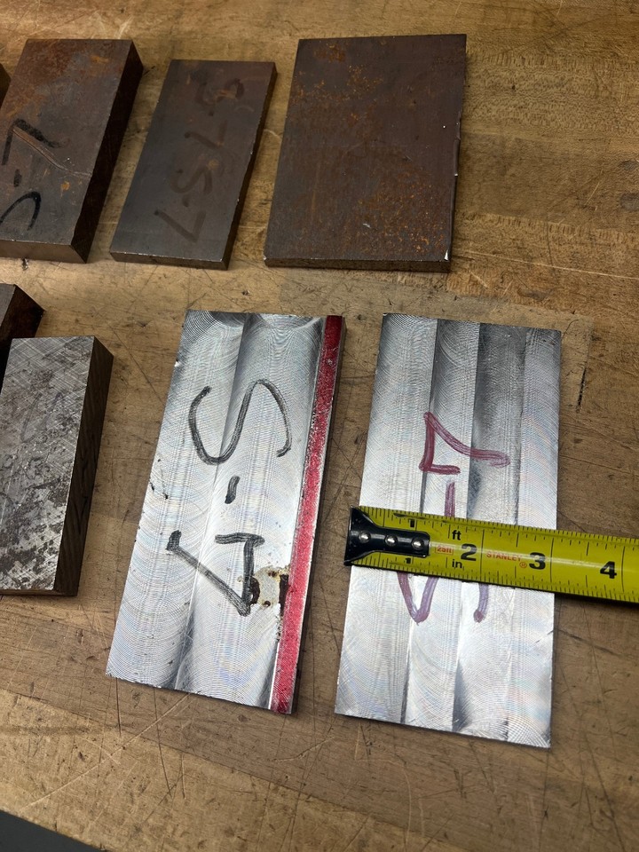 S7 Tool Steel flat bar stock lot various size cut offs 35 lbs | eBay