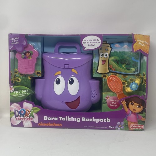 2013 Dora The Explorer My Talking Backpack Fisher Price Nick Jr. New ...