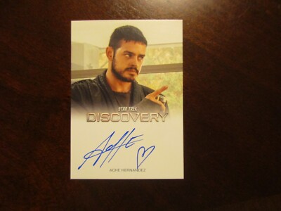 Star Trek Discovery Season 4: Ache Hernandez (Full Bleed) Autograph ...