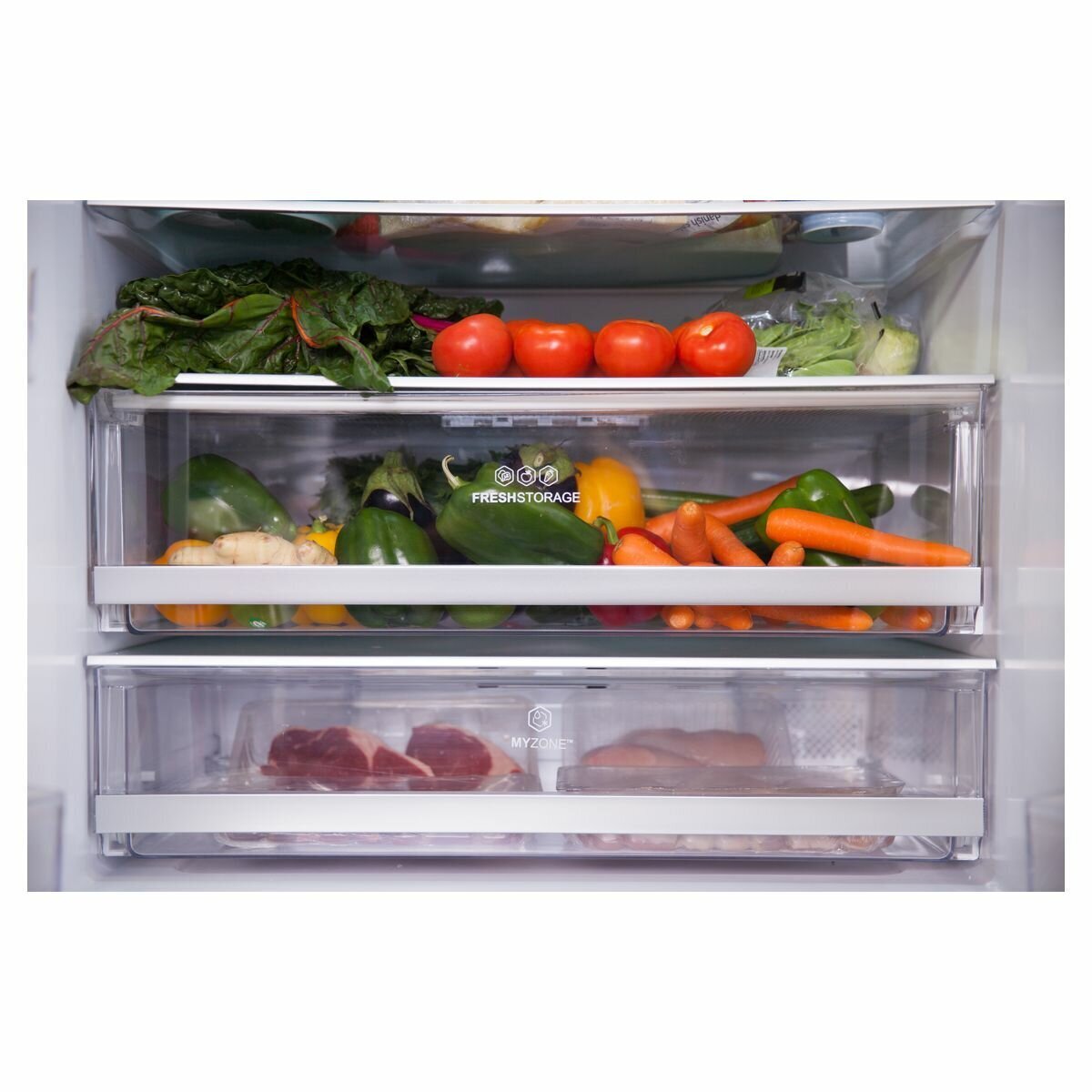 Haier 489L French Door Frost Free Fridge with Water Dispenser Satina ...