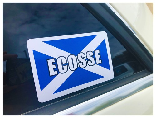 Ecosse St Andrews Flag Saltire Rectangle Car Sticker Decal for Car ...