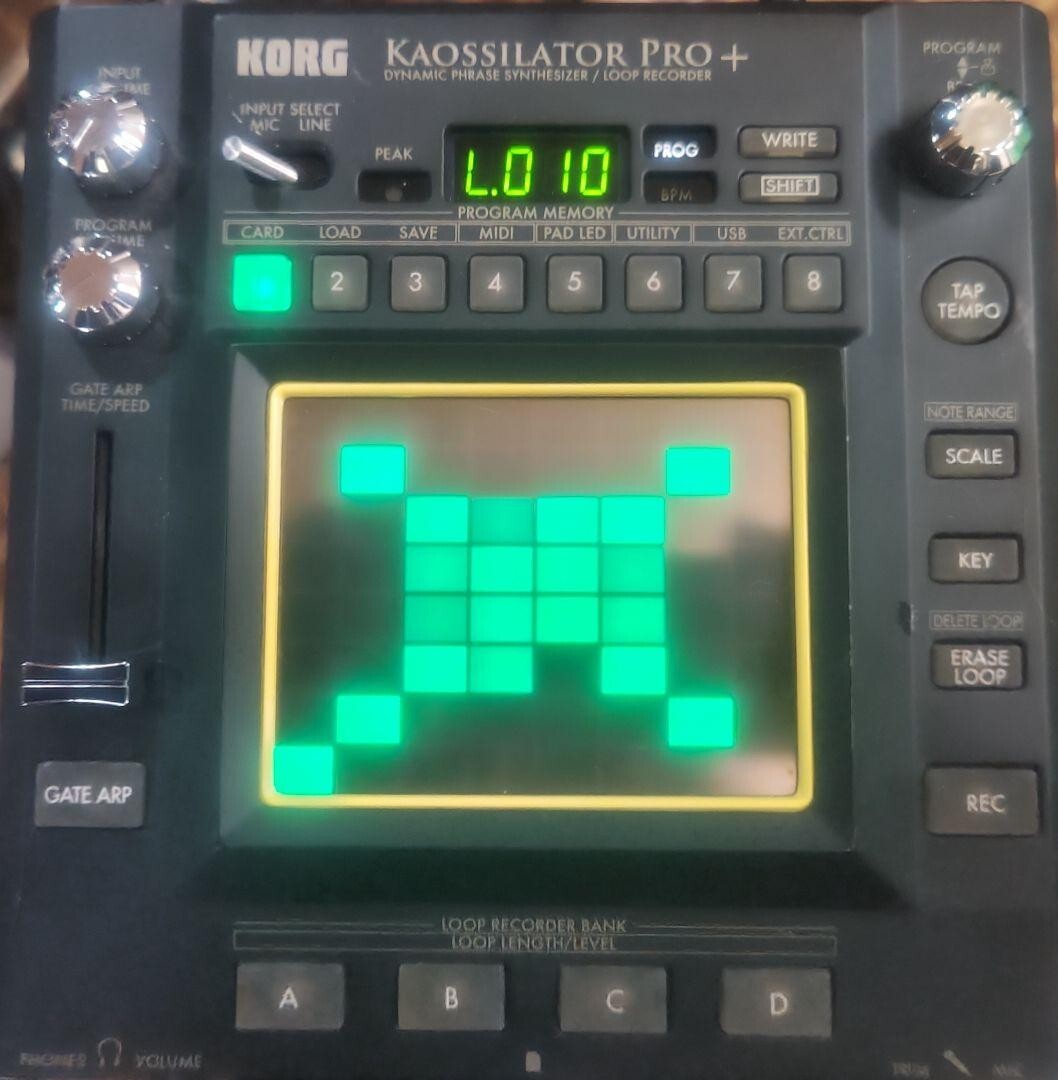 KORG KAOSSILATOR PRO Plus KO-1 Pro+ Synthesizer Effector Looper Working ...