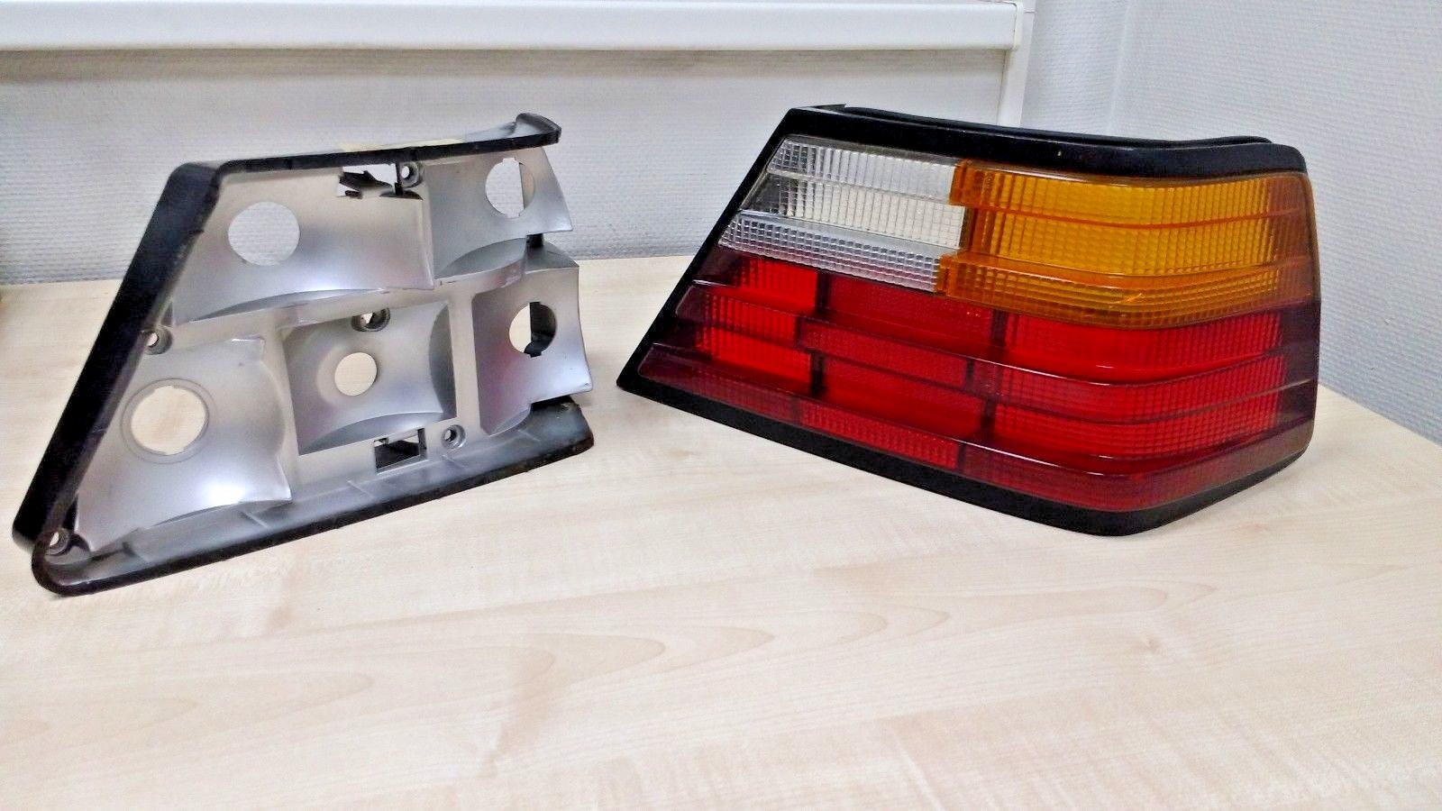 Mercedes W124 C124 taillight HELLA right 1248201464 EURO | eBay