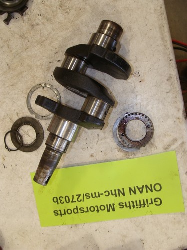 ONAN NHC-MS/2703b Ford CL20 Case Ingersoll engine 170-2965-25 crank ...