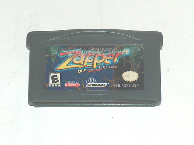 2002 Zapper: One Wicked Cricket Nintendo Game Boy Advance GD Tested ...