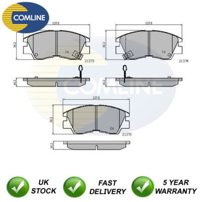 Brake Pads Set Front Comline Fits Mitsubishi L300 1983-2006 L200 1986 ...