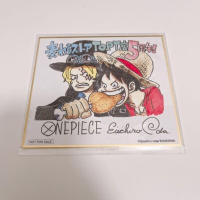 One Piece Luffy Sabo Mugiwara Store Limited Autograph Artboard 5th ...