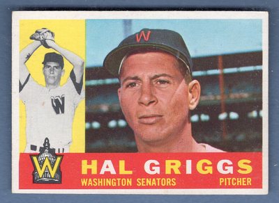 1960 Topps #244 Hal Griggs EX CCS40 | eBay
