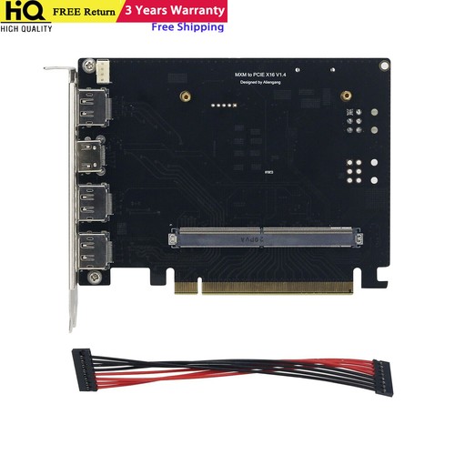 MXM to PCI Adapter Board for Laptop GPU to PC Conversion Fits RTX GTX ...