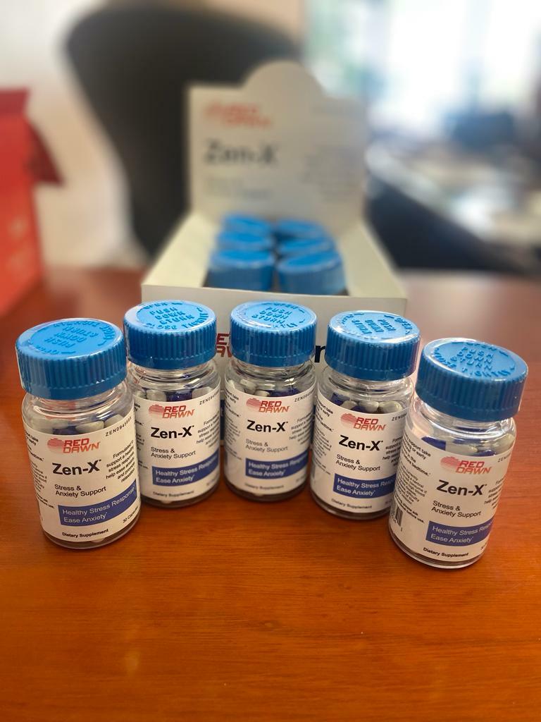 Zen-X Stress & Anxiety Support 30 COUNT CAPSULE 1 BOTTLE ZENX | eBay