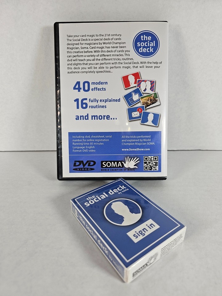 The Social Deck -Sign In (DVD and Gimmick) by Soma NOS 2014 | eBay