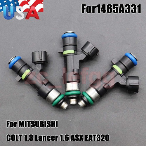 3x Fits For MITSUBISHI COLT 1.3 Lancer 1.6 ASX EAT320 Fuel injectors ...