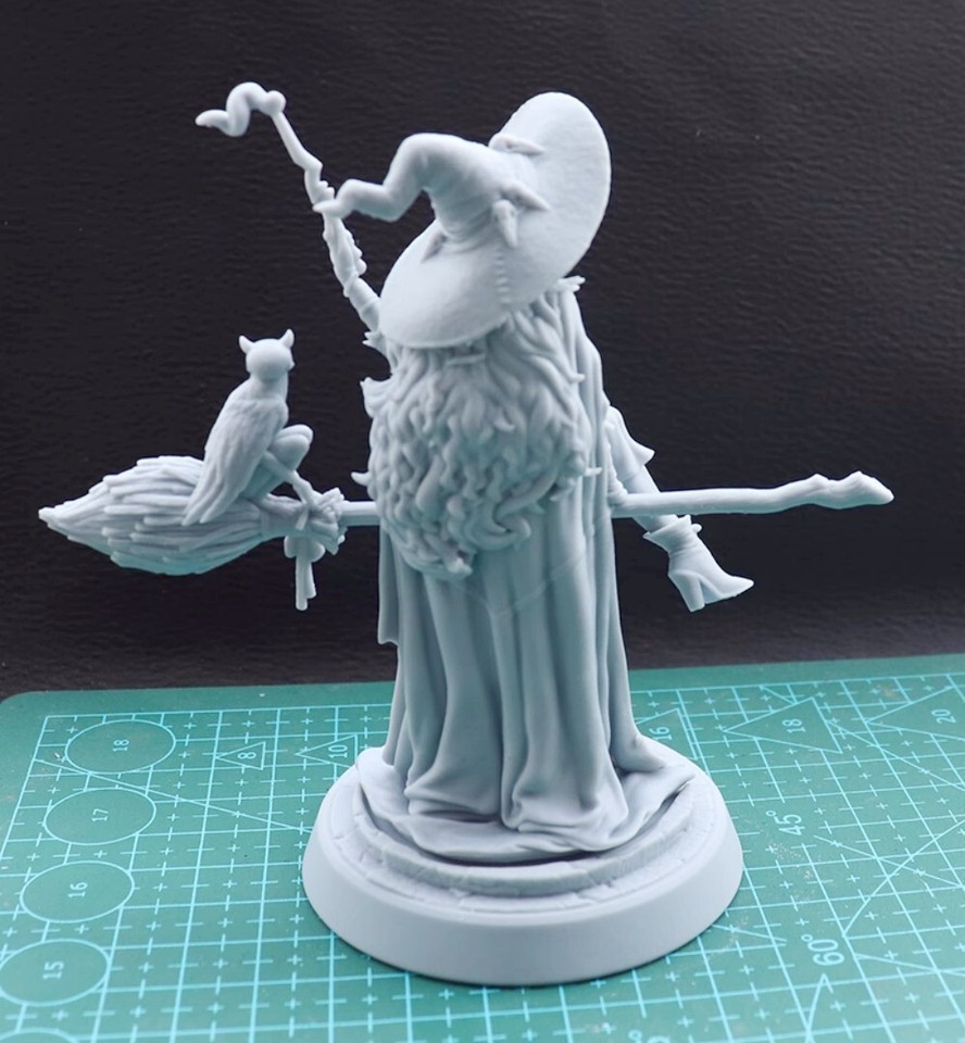 1/24 resin figures model Fantasy Broom Witch Unassembled Unpainted | eBay