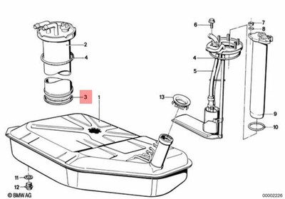 Genuine BMW E12 E21 E23 E24 E28 E30 315 316 316i 318 318i Strainer ...