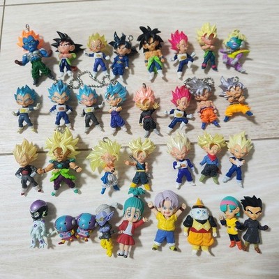 DRAGON BALL Mini Figure Goods lot of 31 Set sale Vegeta Trunks Bulma ...