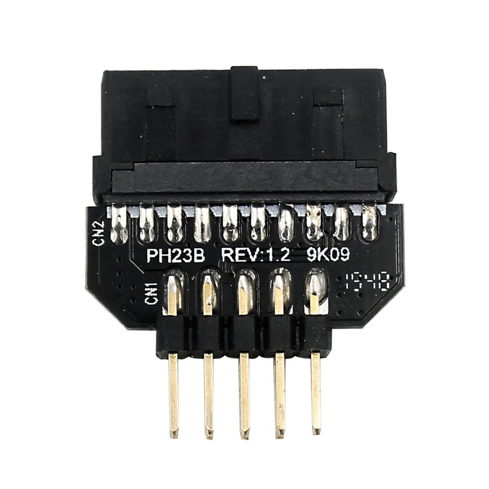New Panel Plug-in Connector Computer Mainboard USB3.0 20pin To USB2.0 ...