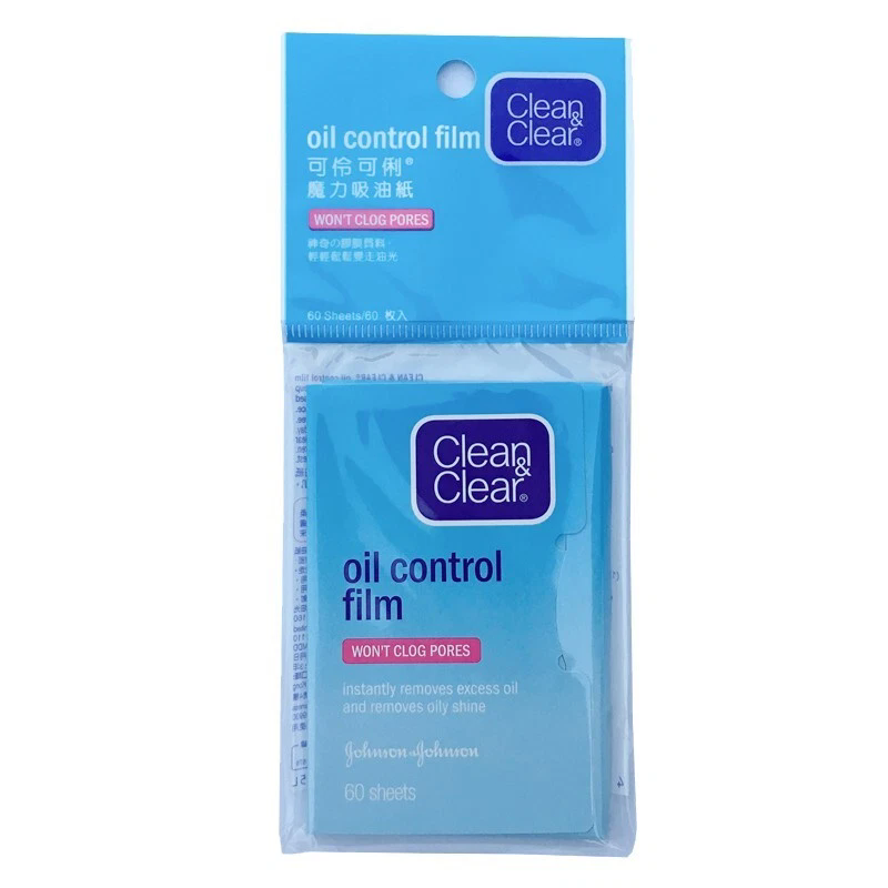 Pack of 20 Clean and Clear Oil Control Film Blotting Paper--total 1200 ...