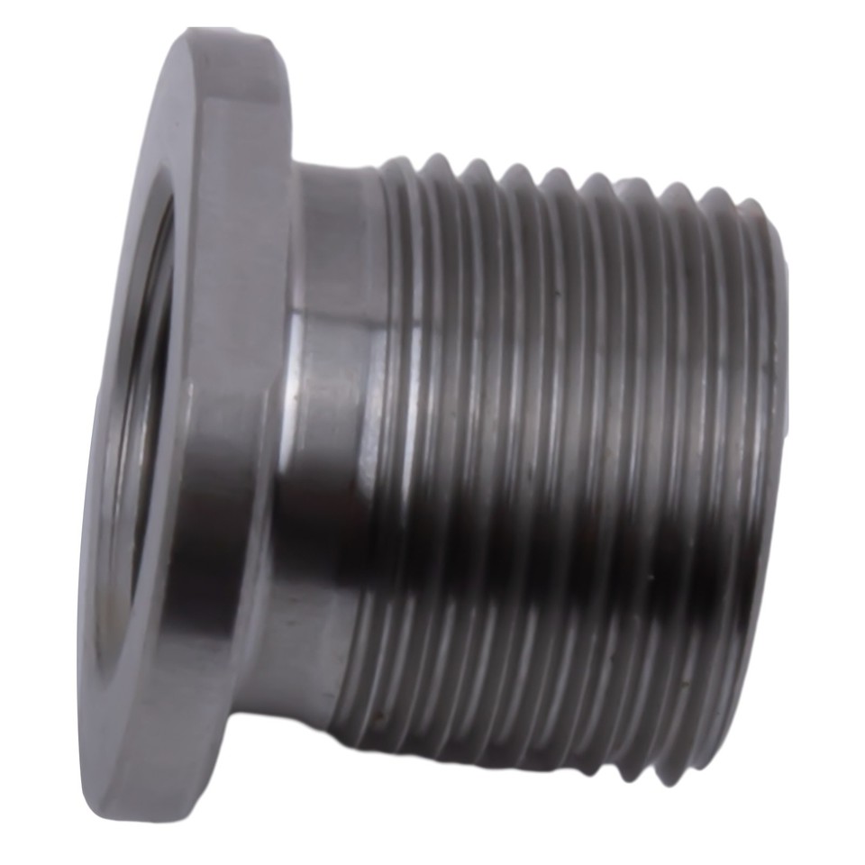 Precision CNC Cut Thread Adapter 1/2 28 ID to 5/8 24 OD Nipple ...