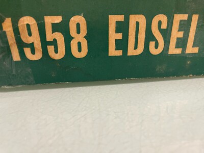 I LOVE THAT-GIRL! NEAR MINT PROMO (FRICTION DRIVE) '58 "EDSEL" W ...