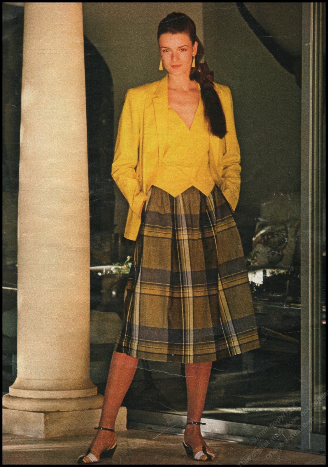 High Heels Magazine Print Ad Women Fashion Long Legs shoes footwear ...