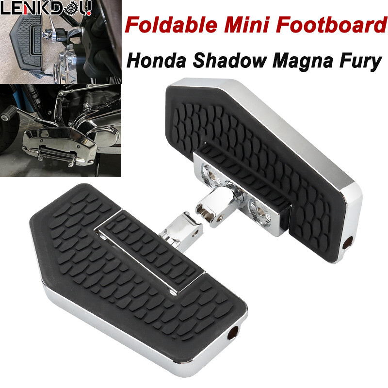Driver Floorboards Folding Footboard For Honda VTX 1300 1800 VF750 ...
