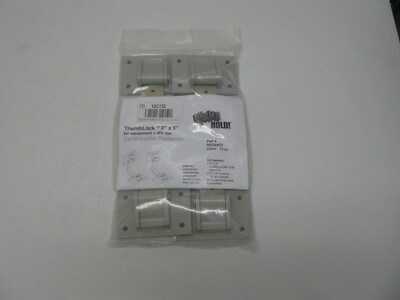 Quakehold! RDT64G1 thumblock 2" x 3" earthquake fastener 200lbs new | eBay