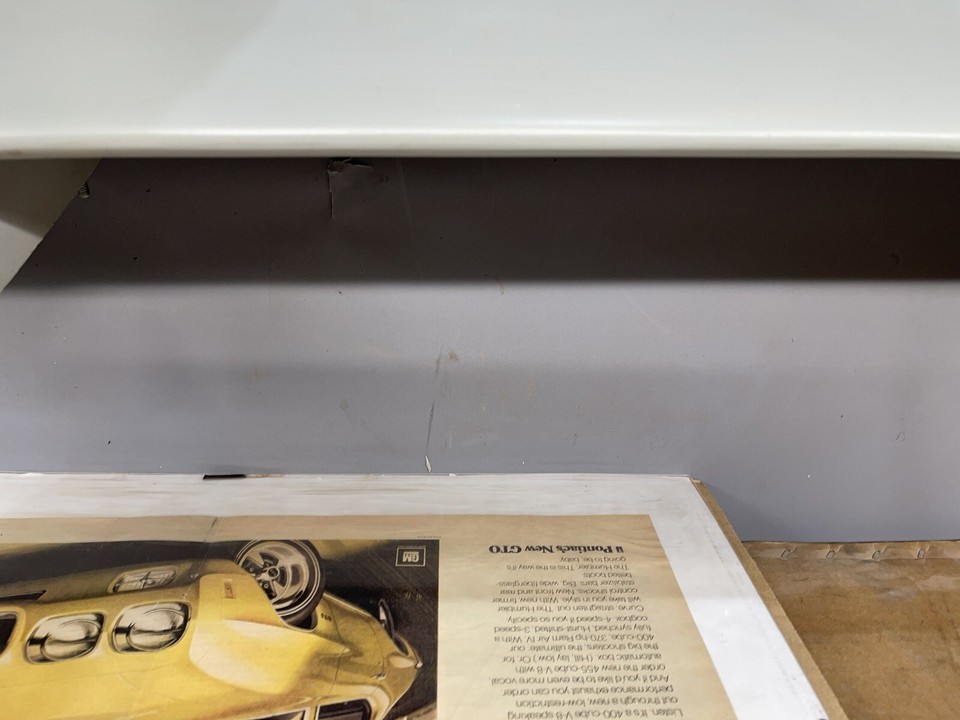 1970 1971 1972 GTO Judge Rear Spoiler Wing NOS GM Lemans T37 400 Ram ...