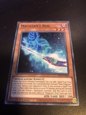 Yugioh Magician’s Rod LED6-EN008 1st Edition Mint Card | eBay