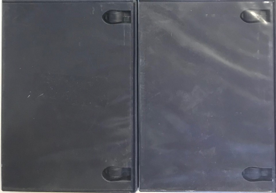 Pack Of 2 Original Sony PS2 Replacement Game Cases ps-logo( 2- disc ...