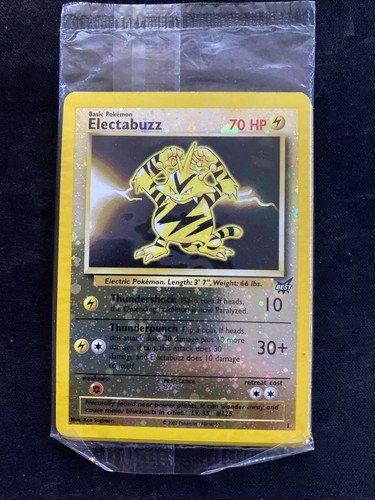 Pokémon Electabuzz #1 Sealed Promo Pack Reverse Holofoil | eBay