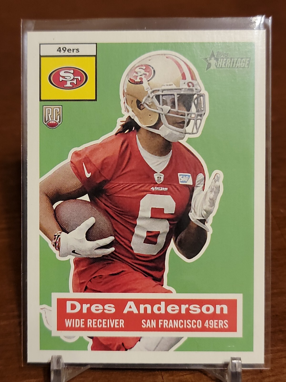 2015 Topps Heritage Dres Anderson #55 Rookie RC San Francisco 49ers ...