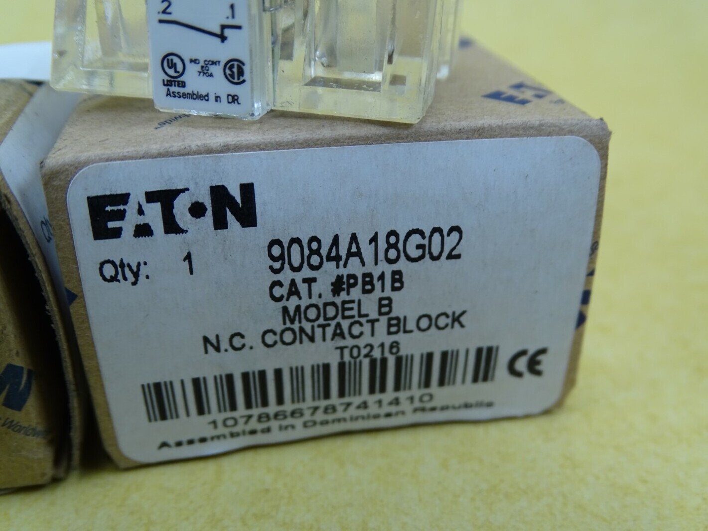(2) Eaton N.C. Contact Block A600 P600 , PB1B | eBay