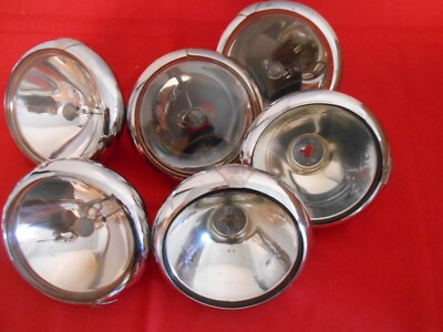 NOS NEW UNITY S6 SPOTLIGHT HEADS & LIGHT BULBS ONLY 1950/ 1960 / BOX ...