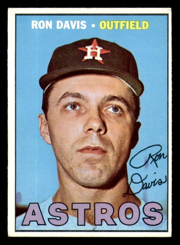 1967 Topps #298 Ron Davis Excellent+ RC Rookie Astros ID:328874 | eBay