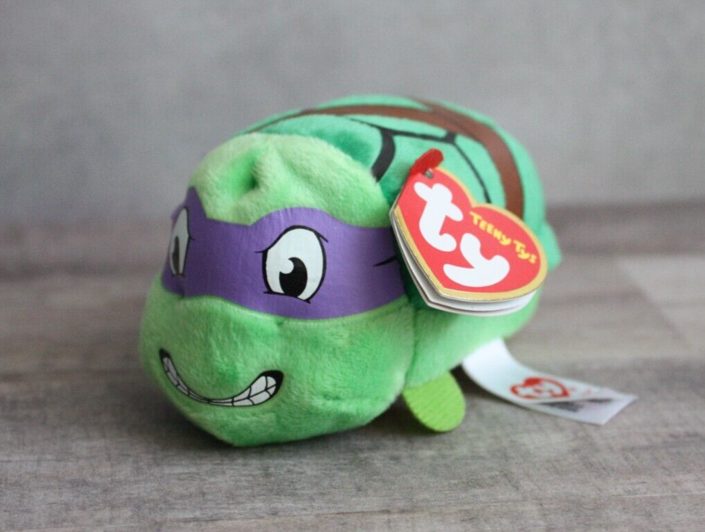 New! TY Teeny Tys Teenage Mutual Ninja Turtles DONATELLO 3.5" Stackable ...