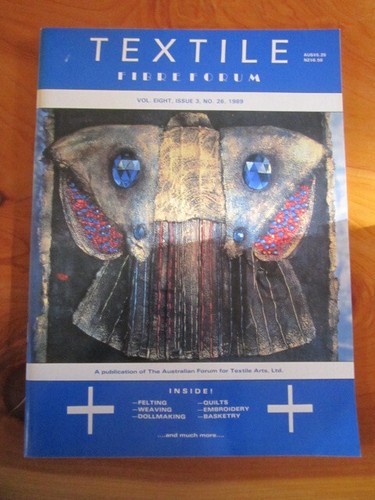 MAGAZINE TEXTILE FIBRE FORUM NO. 26 1989 GREAT *** MUST SEE * | eBay